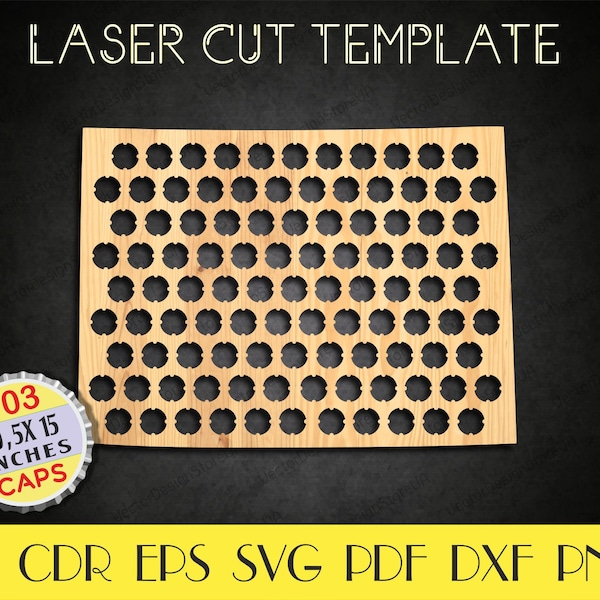 Laser Bottle Cap Holder - Etsy