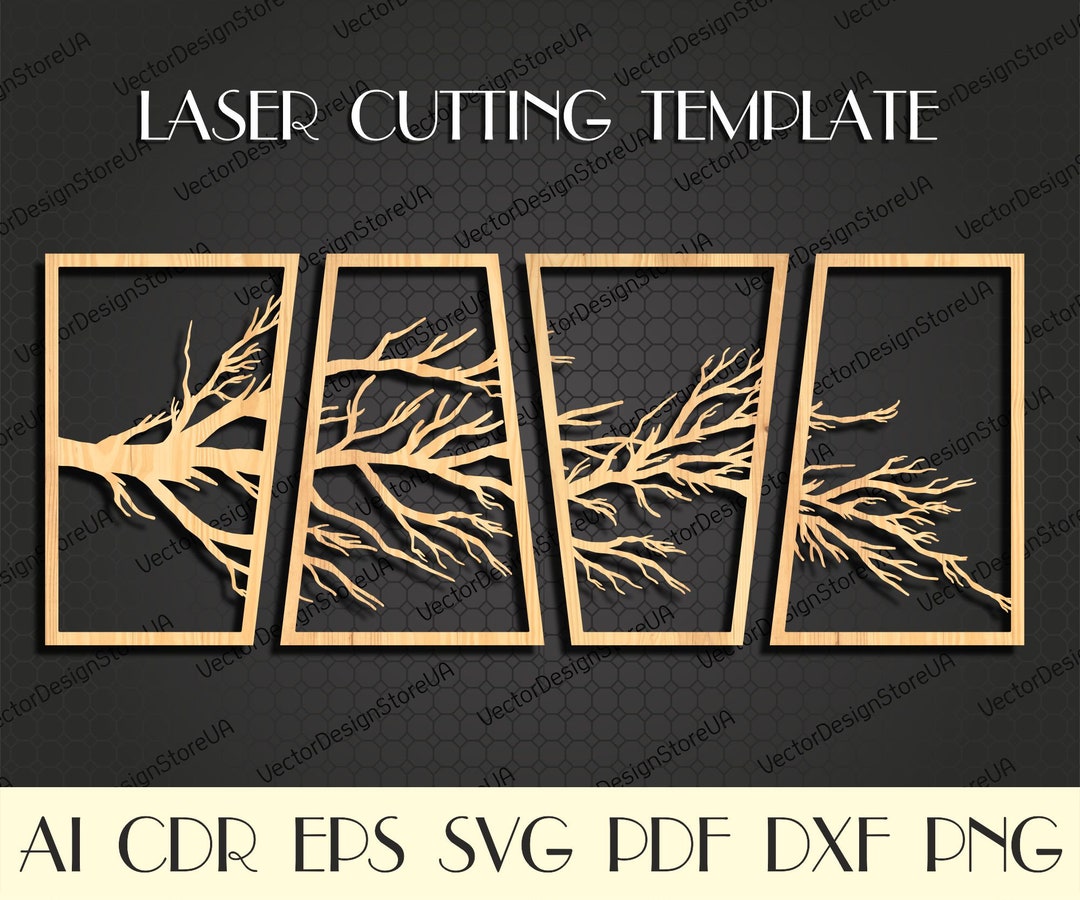 Branches décor mural svg,Branches svg,Branches art svg,Branches arbre ...