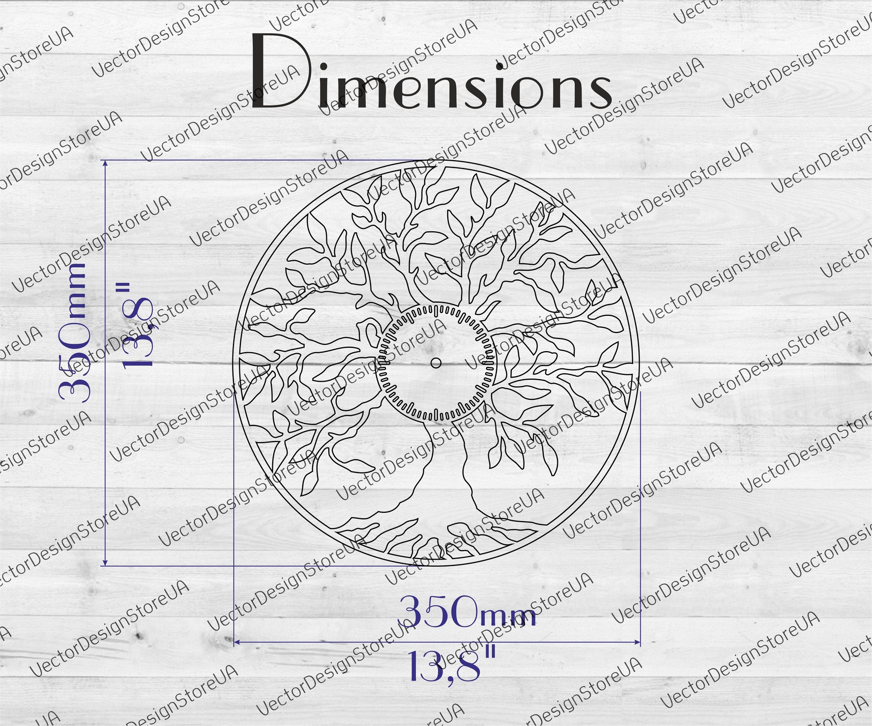 Tree of Life Clock Svg,tree of Life Wall Art,tree of Life Wall Decor ...