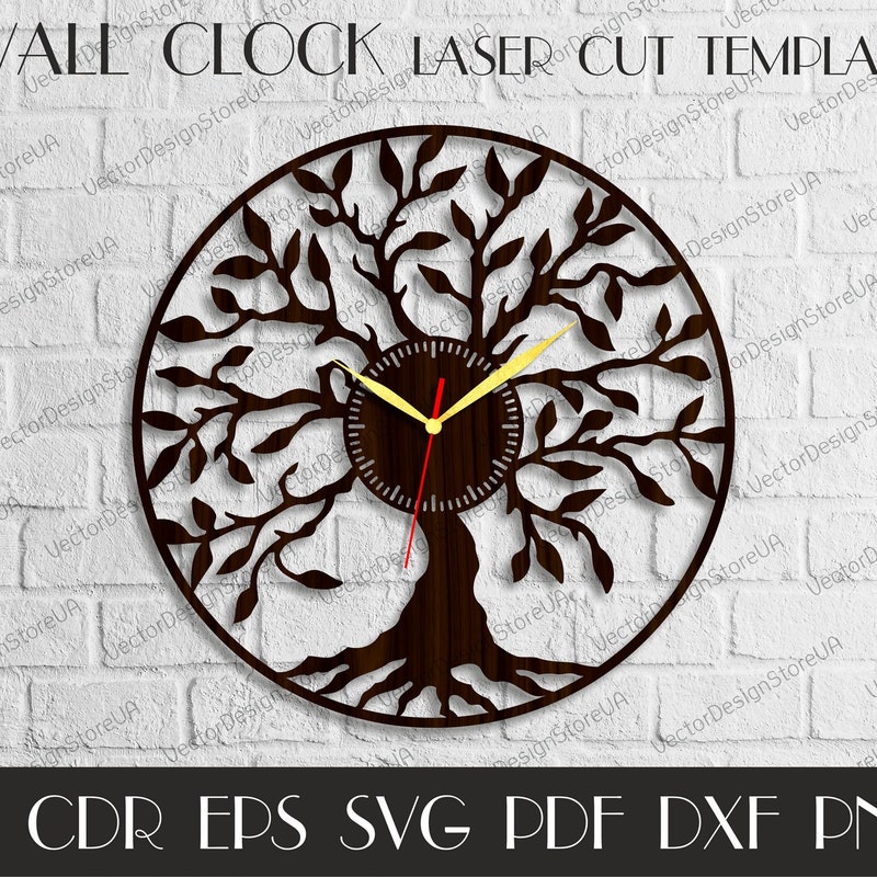 Tree Clock - Etsy