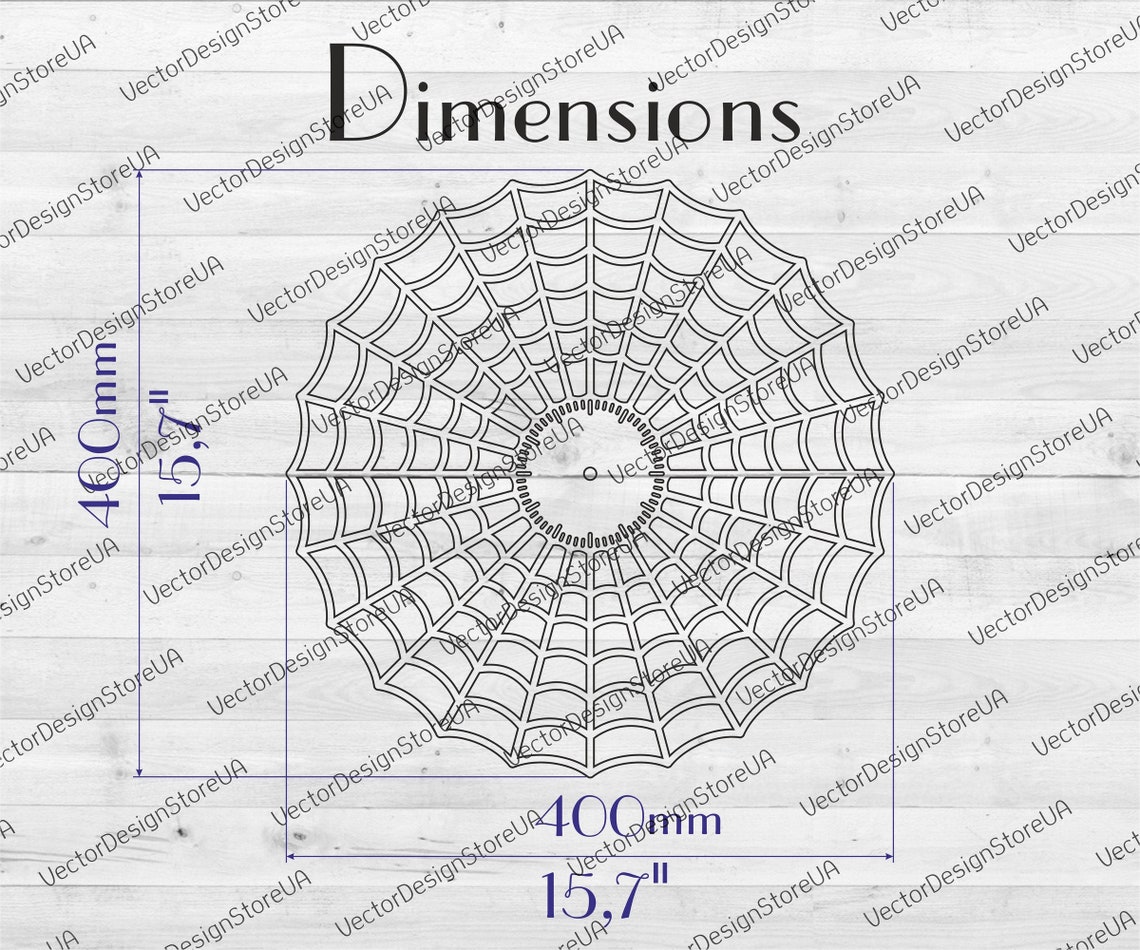 Spider Web Clock,spider Web Dxf,spider Web Ornament,spider Web Svg ...