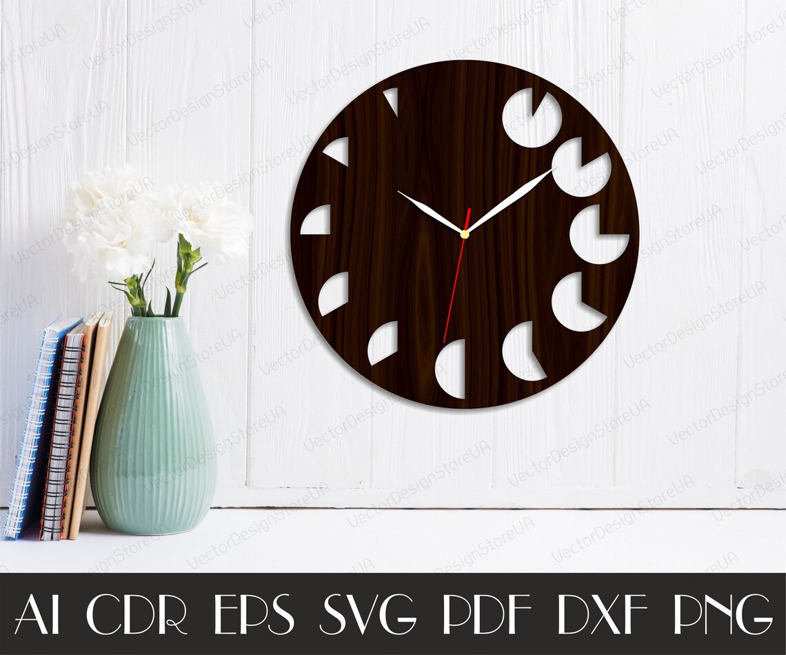 Modern Wall Artmodern Home Decorunique Wall Clock Dxfclock | Etsy
