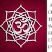 Om Symbol Svg,om Mandala Wall Art,om Mandala Wall Decor,om Circle ...