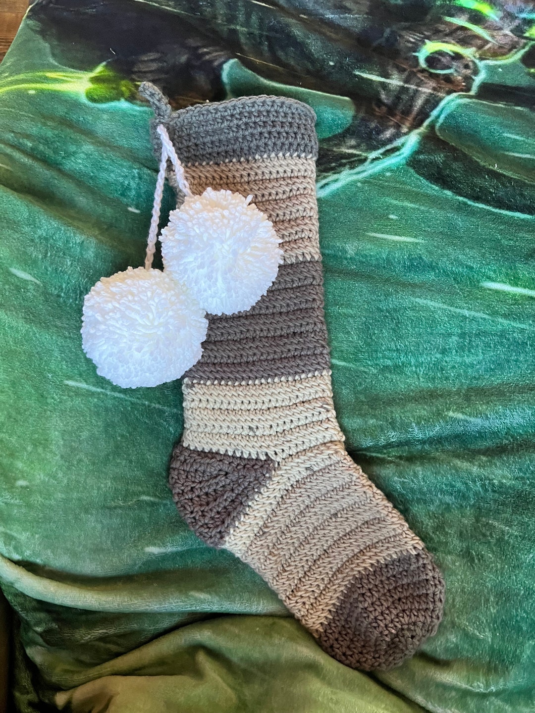 Hand Crocheted Alex Stocking - Etsy