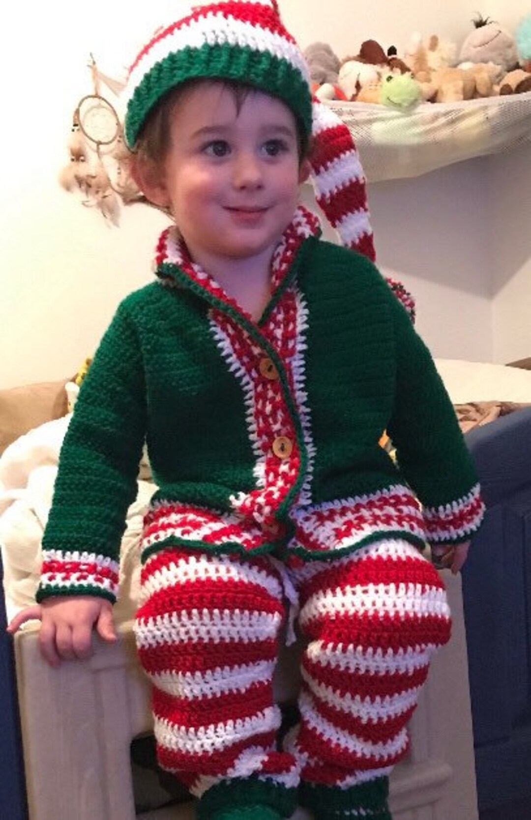 Christmas Elf Coat and Pants Set - Etsy