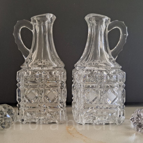 Cut Glass Cruet - Etsy