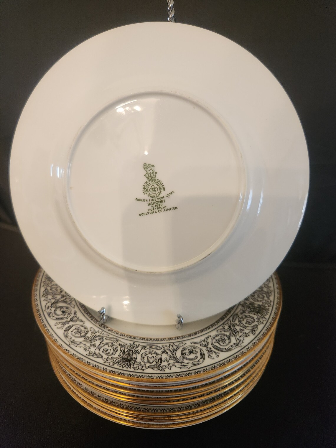 Set of 11 Royal Doulton Baronet Bread & Butter Plates - Etsy
