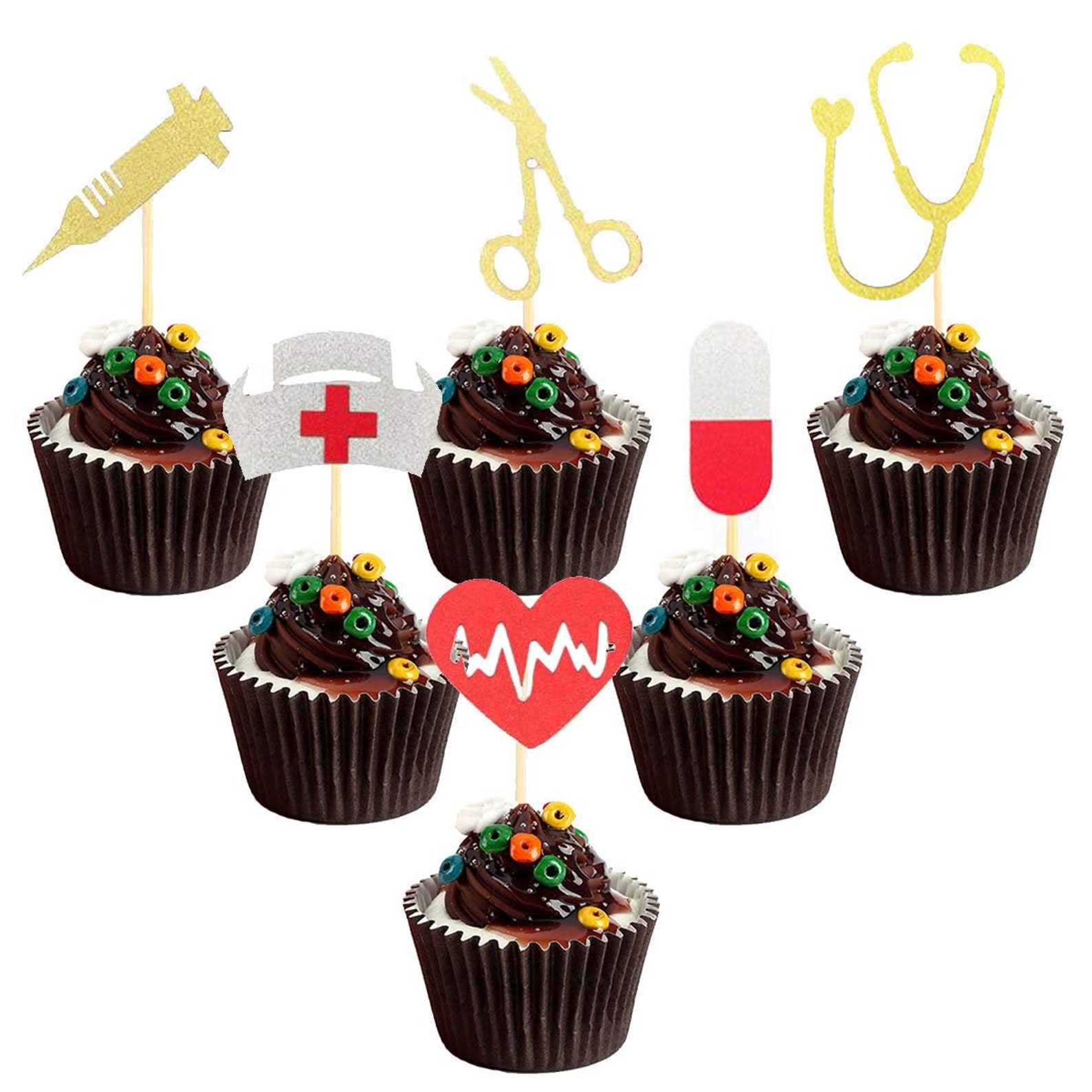 12 PCS Nursing Cupcake Topper Nurse Graduation Cupcake Toppers Etsy 12-pcs-nursing-cupcake-topper-nurse-graduation-cupcake-toppers-etsy