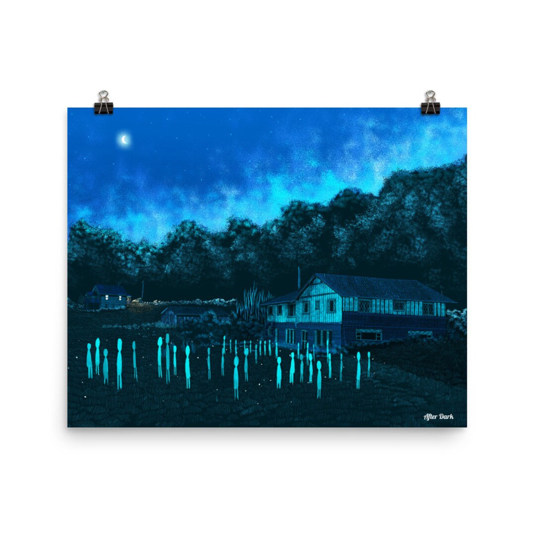 Family Reunion, Photo Paper Poster, Paranormal Art, Halloween Art ...