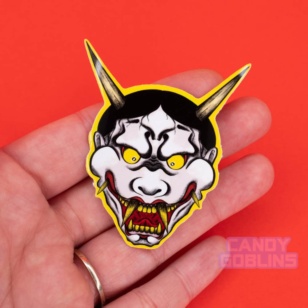 Majima Hannya Sticker - Yakuza Like A Dragon Mad Dog of Shimano Tattoo ...
