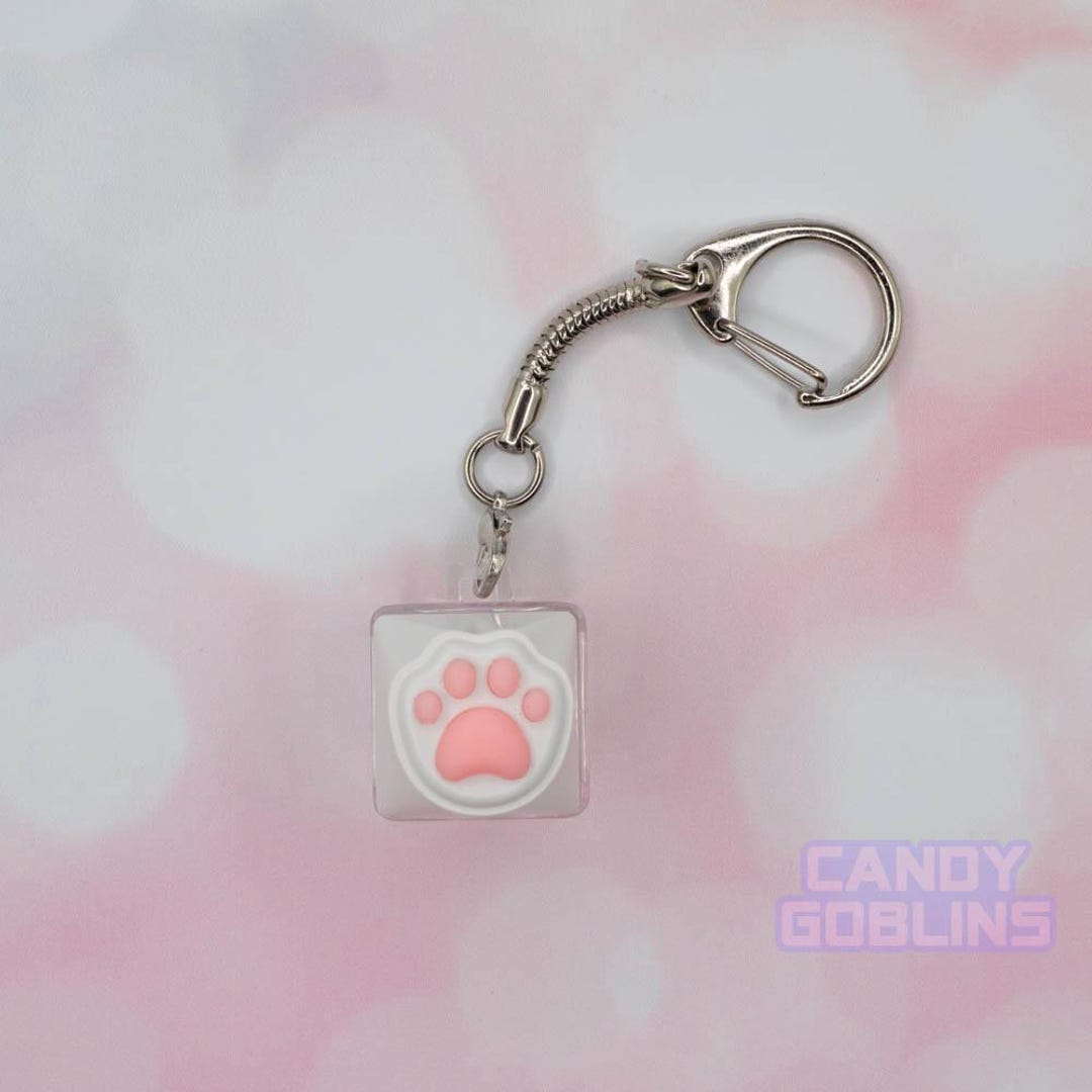 Cat Keyboard Switch Keychains - Stim Toy Mechanical Clicky Nerdy ...