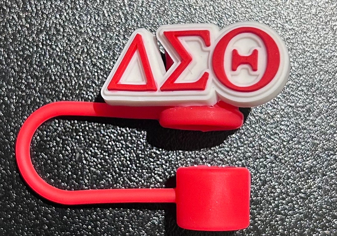 Delta Sigma Theta Straw Toppers - Etsy