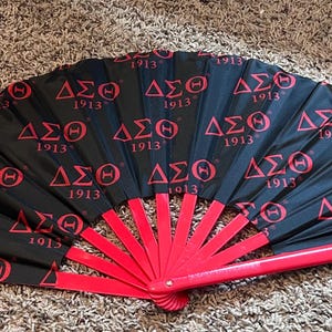 Delta Sigma Theta Clacking Fan - Etsy