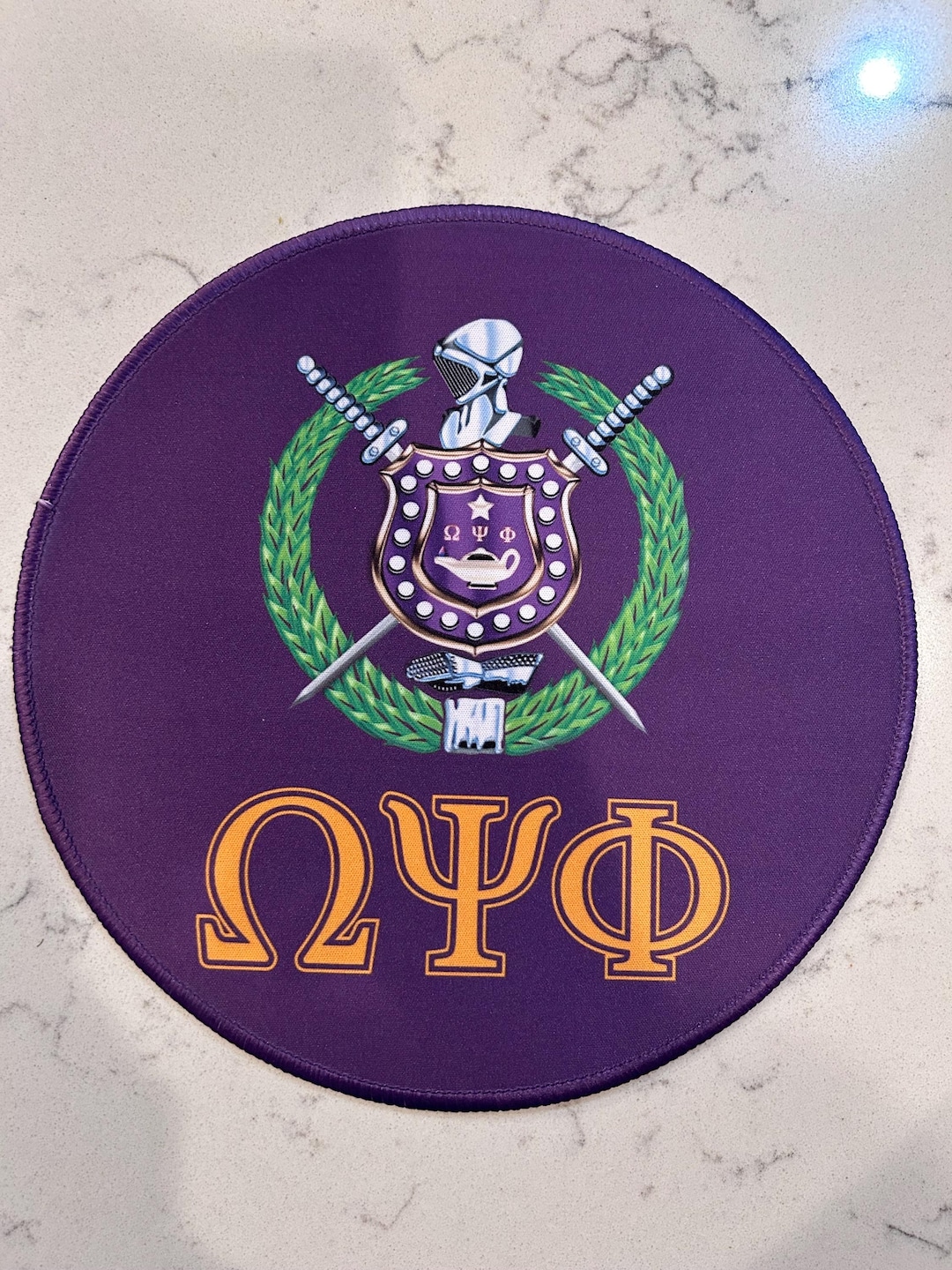 Omega Psi Phi Mouse Pad - Etsy