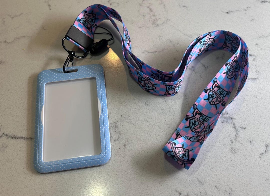 Gamma Phi Delta ID Badge and Landyard - Etsy