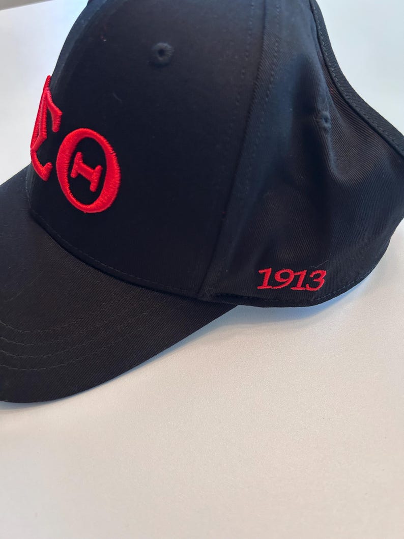 Delta Sigma Theta Ponytail Cap - Etsy