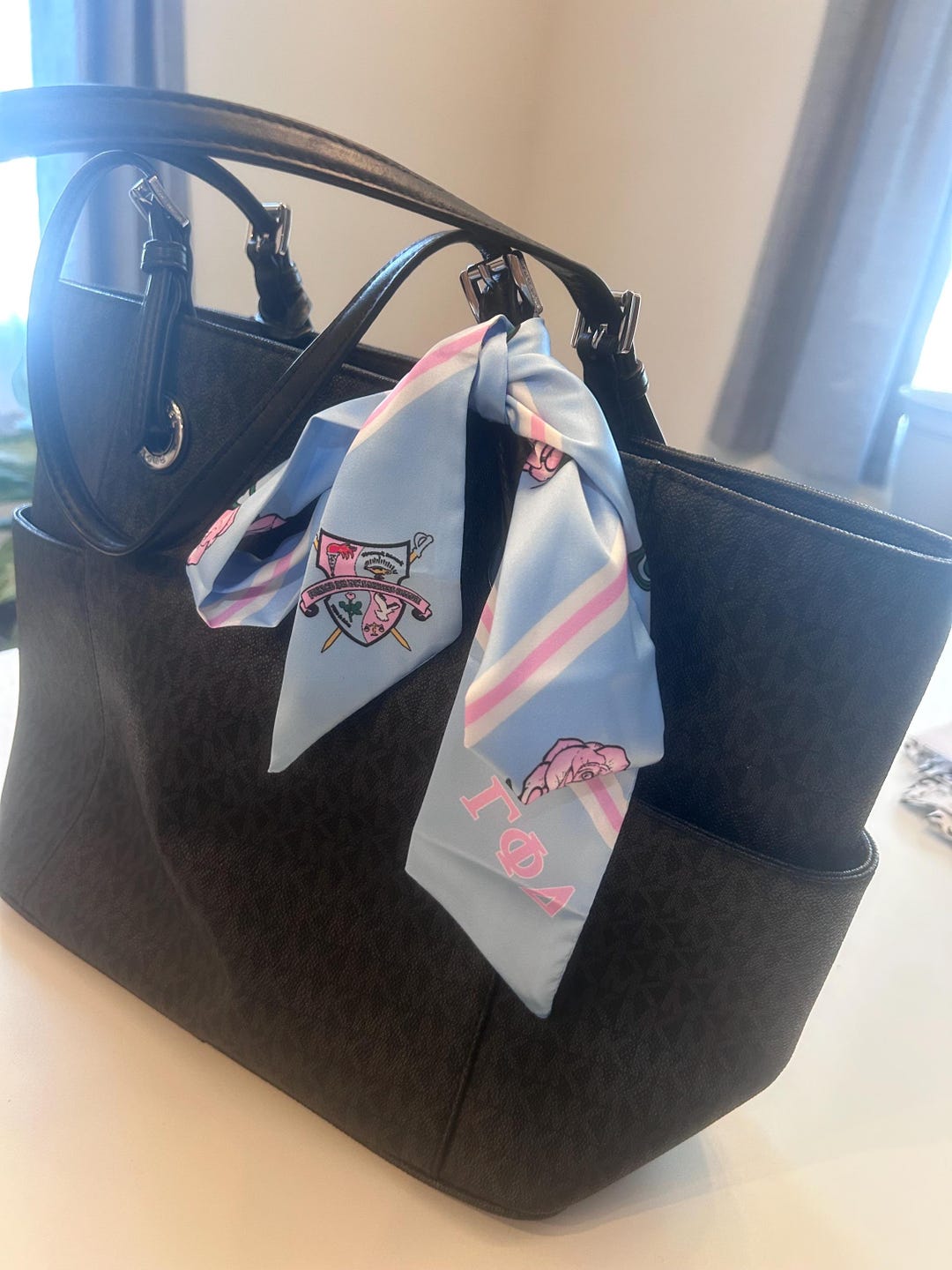 Gamma Phi Delta Greek Letters Purse Scarf - Etsy