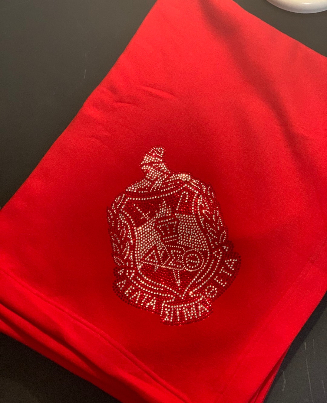 DST Rhinestone Shield Throw - Etsy