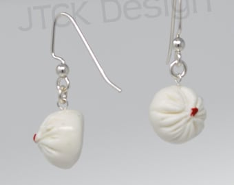 Bao Bun Earrings - Etsy