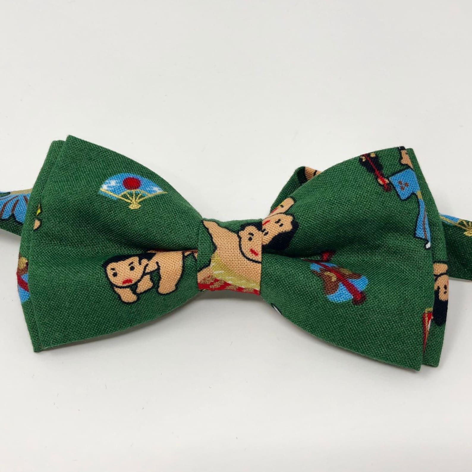 Japanese Anime Cartoon Sumo Wrestler Bow Tie Necktie Men's - Etsy