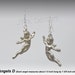 Authentic Boho Mexican Milagros Angel Cherub St. Valentine Earrings ...
