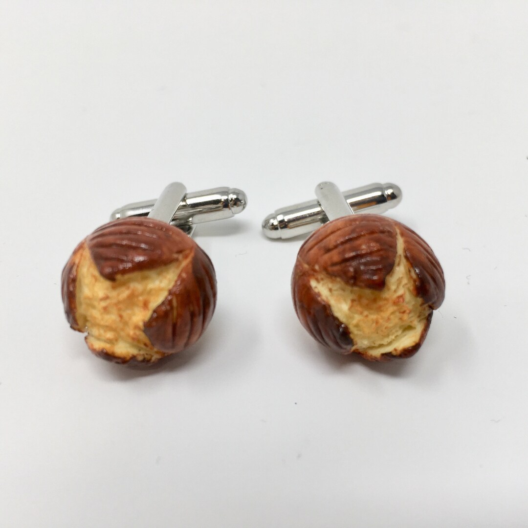 Handmade Artisan Bread Crusty Loaf Cufflinks Cuff Links Miniature Food ...