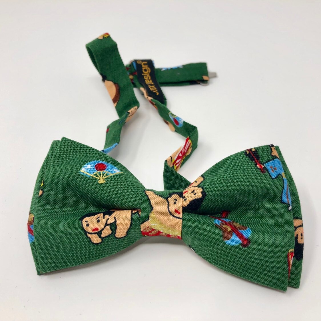 Japanese Anime Cartoon Sumo Wrestler Bow Tie Necktie Men's Accessories ...