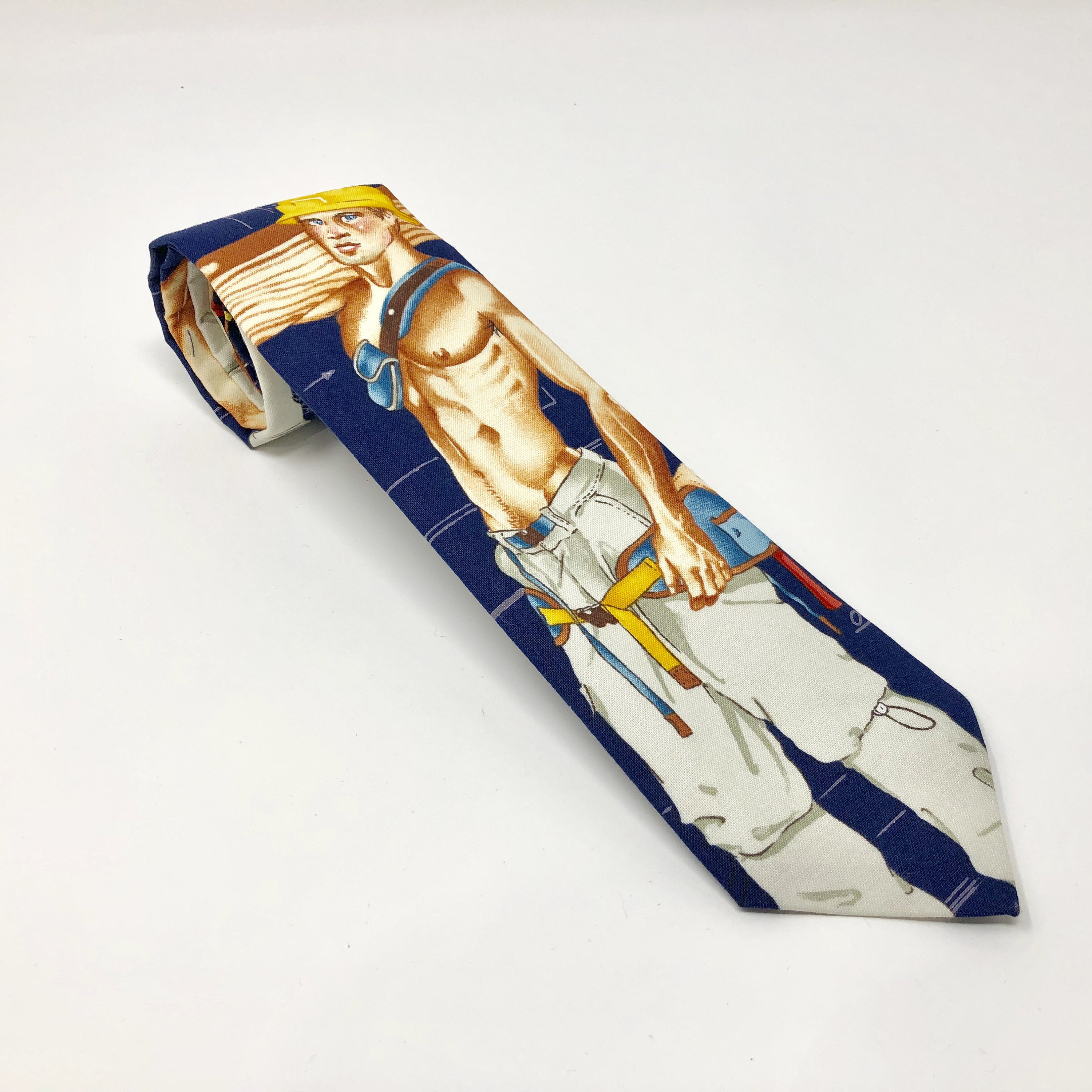 All American Construction Worker Tie Necktie Men's | Etsy