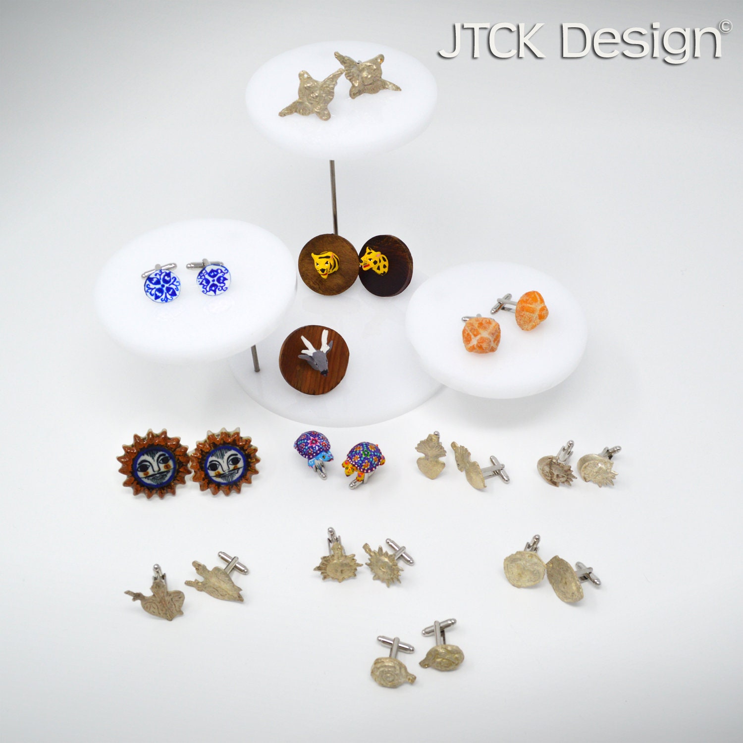 Handmade Artisan Bread Crusty French Loaf Cuff Links Miniature Food ...