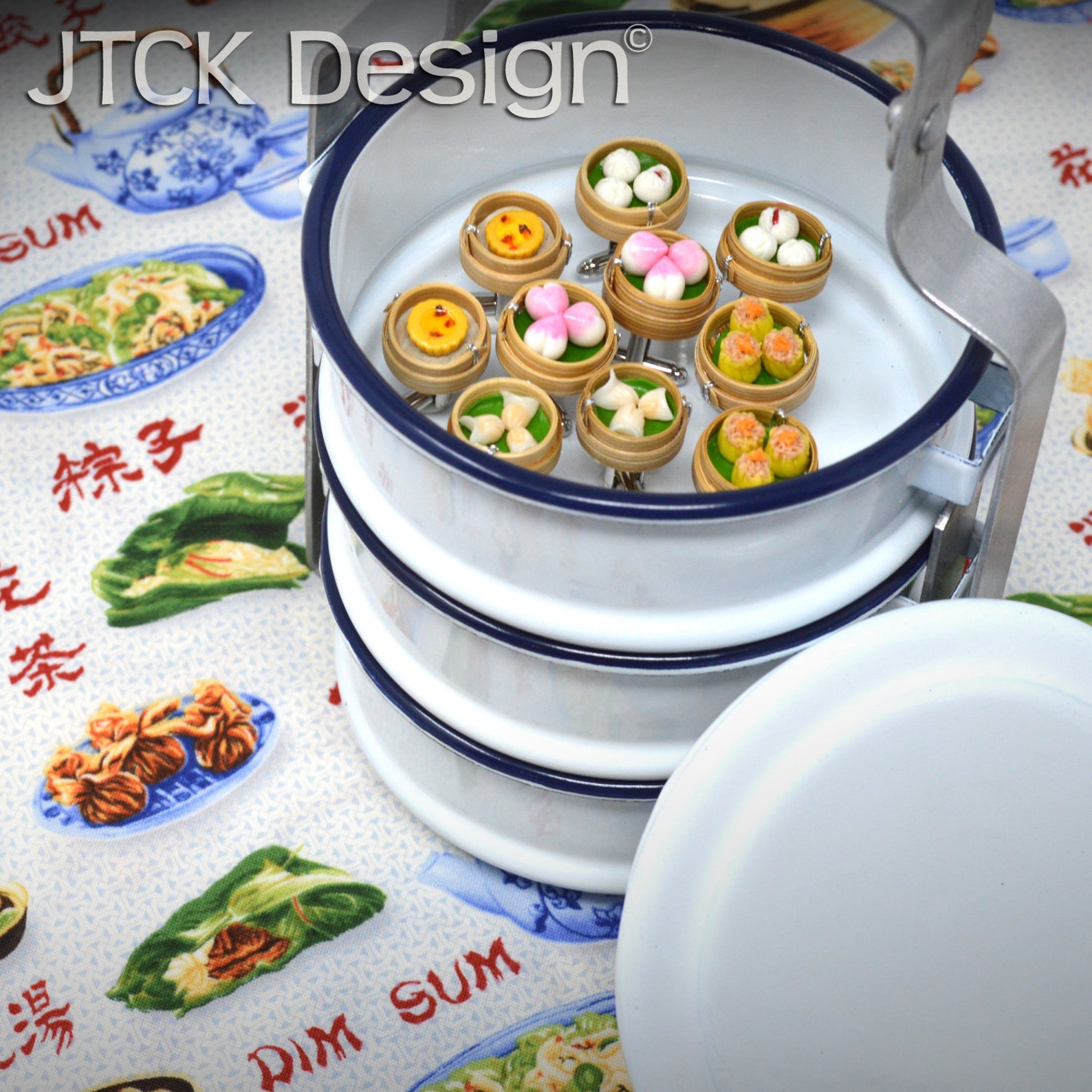 Vietnamese Silk Asian Floral Flower Chop Stamp Seal Green Tie Necktie ...