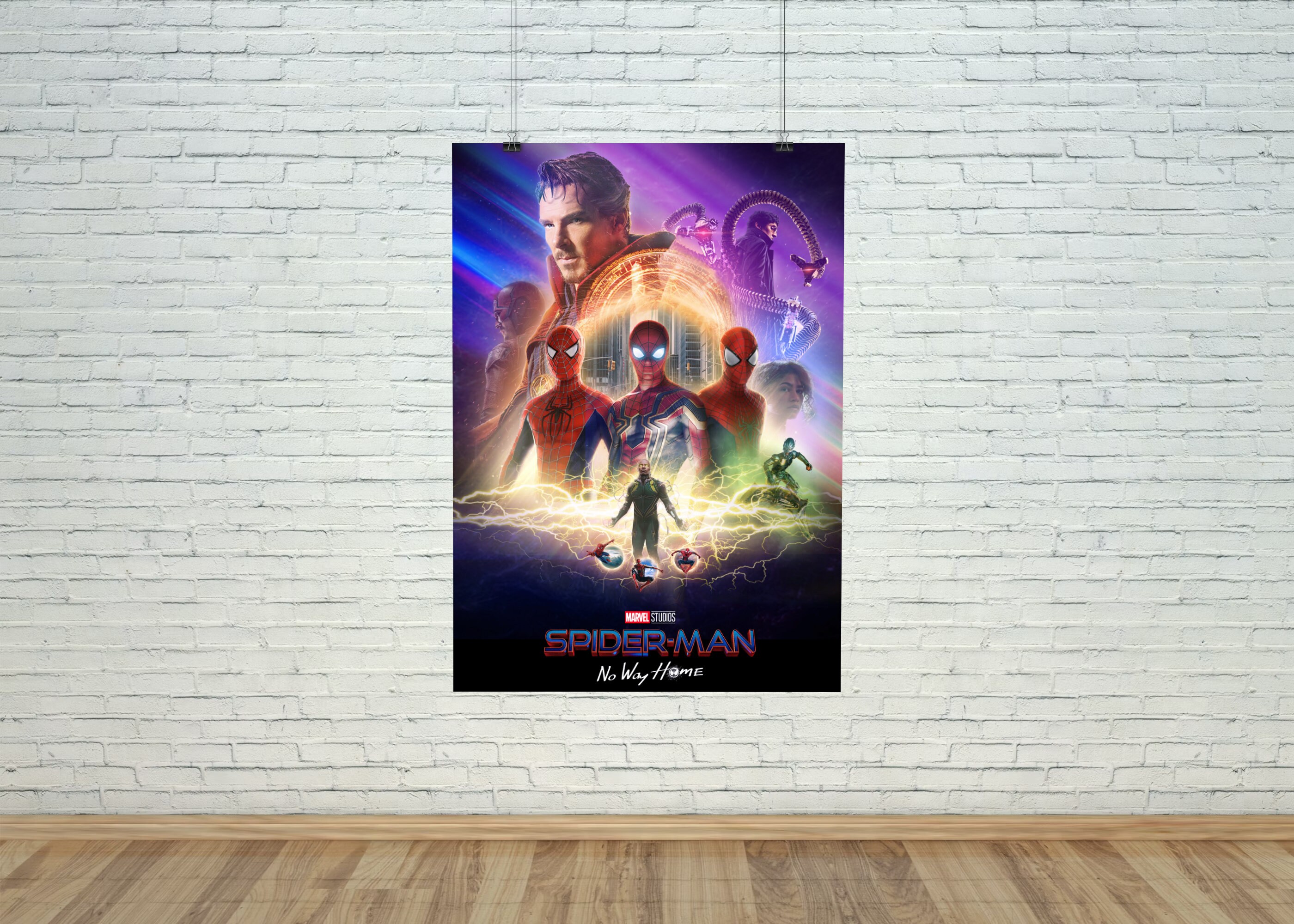 Spiderman: No Way Home Poster | Marvel Movie Poster, Wall Art Print ...