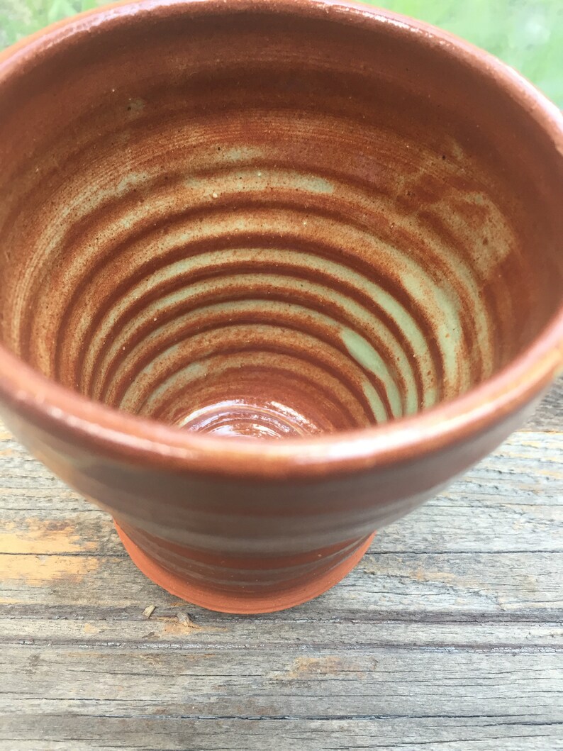 Vermilion Swamp Goblette, Ceramic Tumbler, Handmade Drinking Cup ...