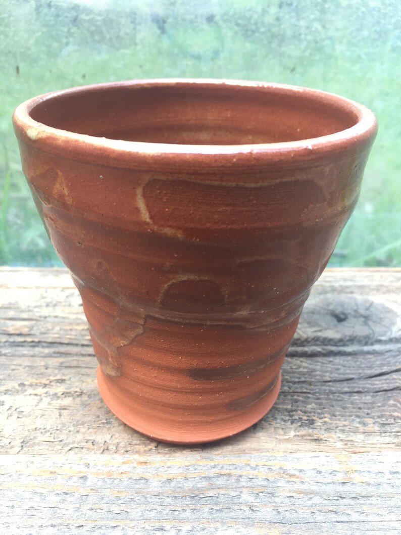 Vermilion Swamp Goblette, Ceramic Tumbler, Handmade Drinking Cup ...