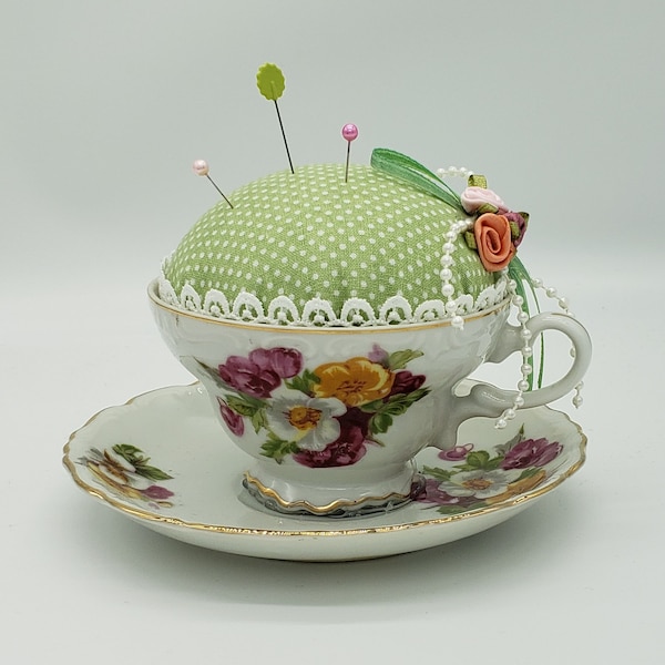 Vintage Teacup - Etsy