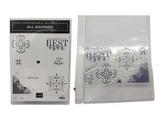 Pick Your Set-clear Mount Stampin' Up Stamp Sets Banner Blessings for ...