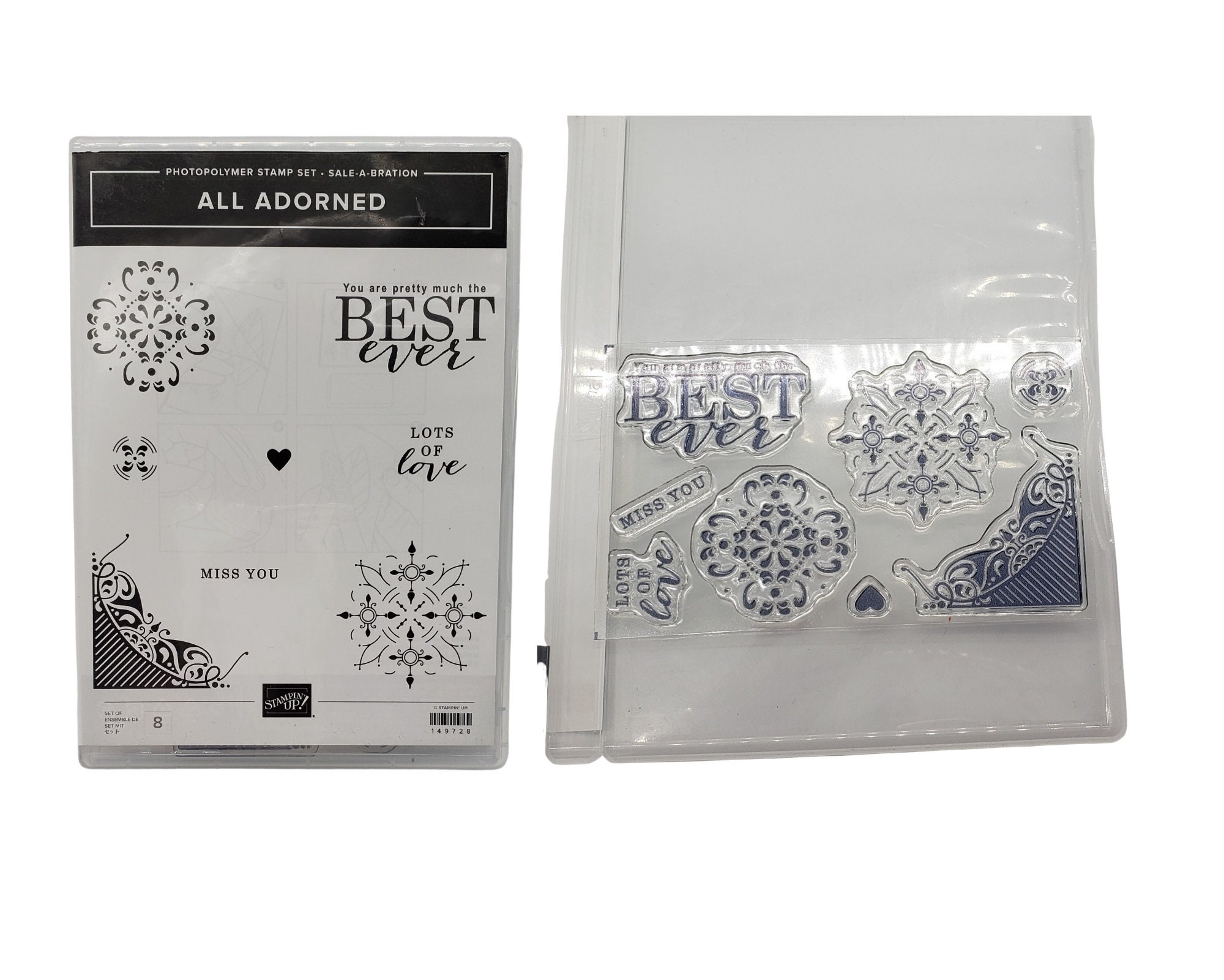 Stampin' UP RETIRED Stamp Sets - Etsy
