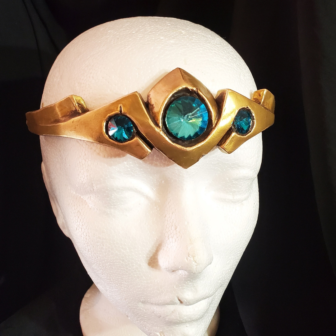 Skyrim Circlet customized prop with genuine Swarovski crystal and ...