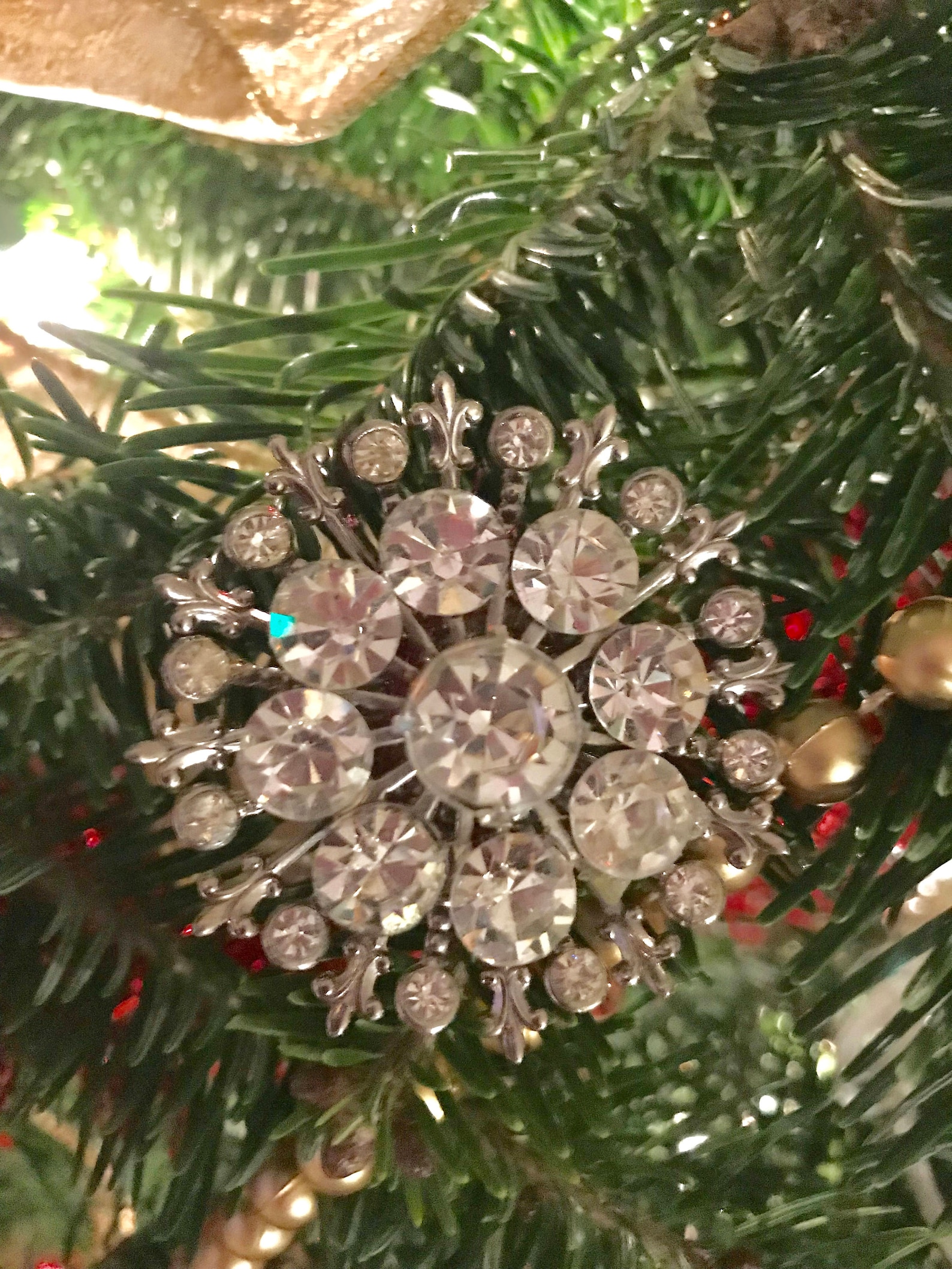 Vintage 1950's Rhinestone Pin SALE - Etsy