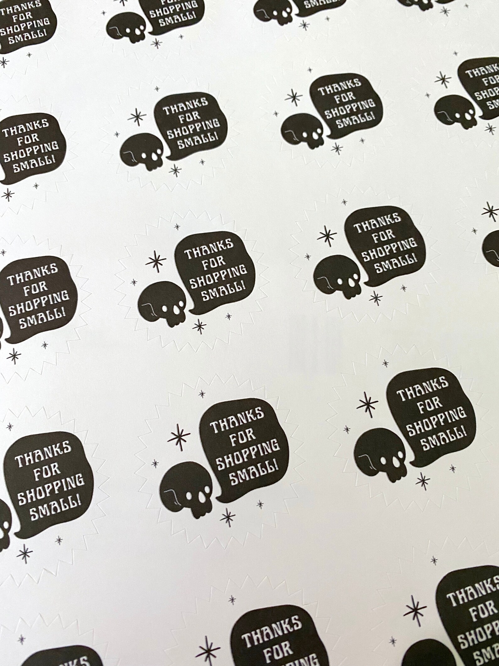 Spooky Mail Sticker Sheet | Thank You Stickers | Small Business ...