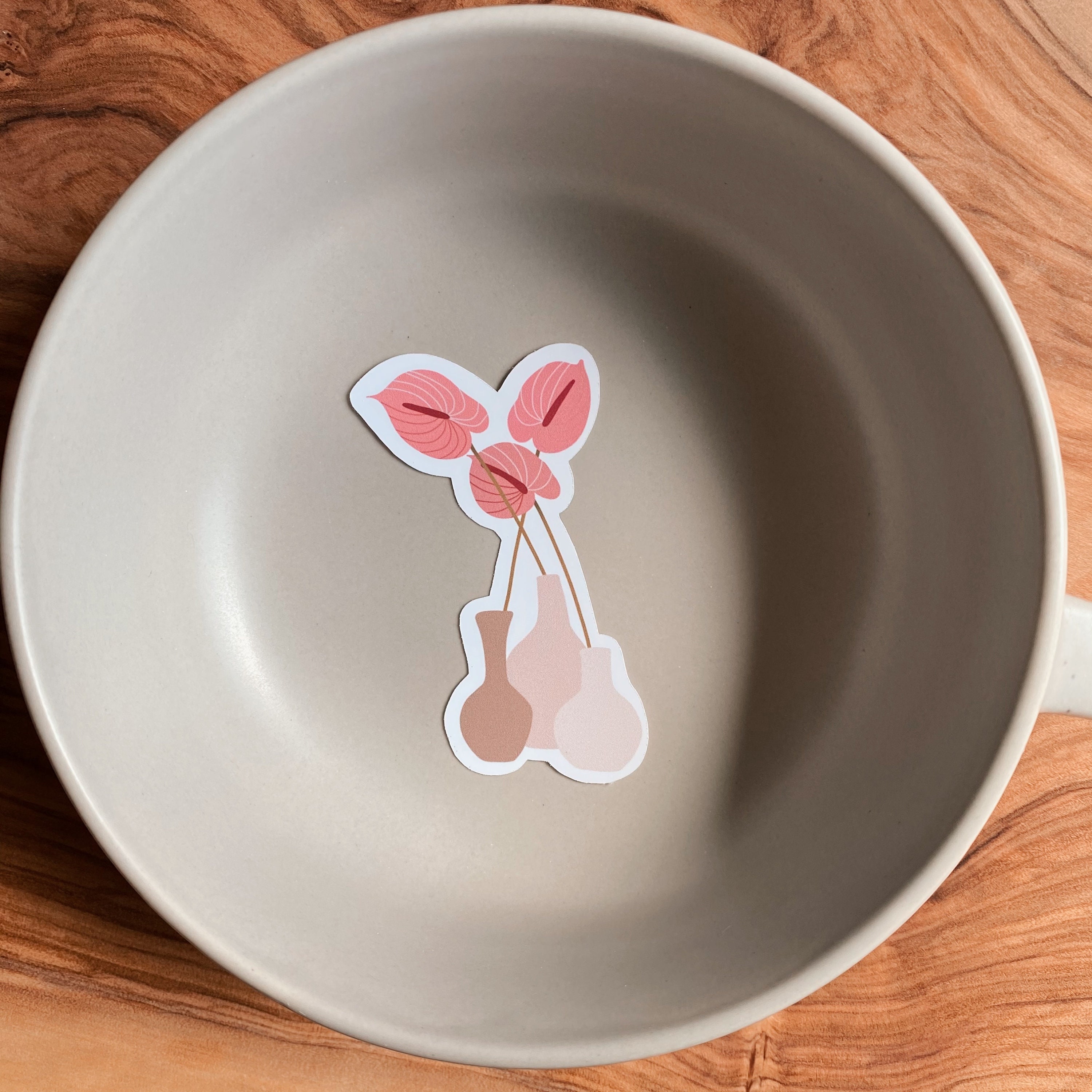 Anthurium Plant Sticker Weatherproof Sticker Die-cut | Etsy