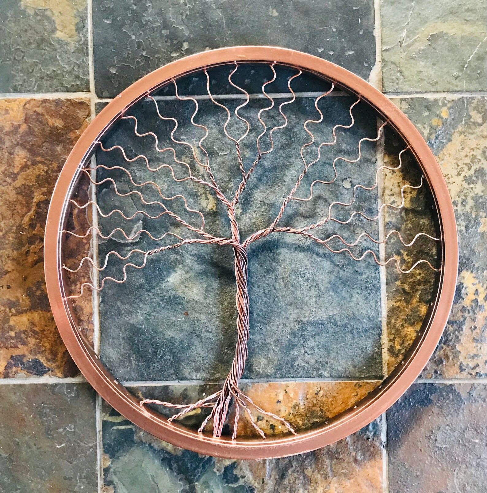 Medium Copper Tree of Life 16diameter | Etsy UK