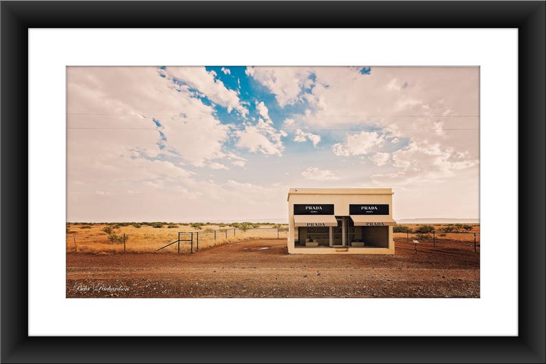 Fine Art Print of Prada Marfa Store, Valentine, Texas, Marfa, Art ...