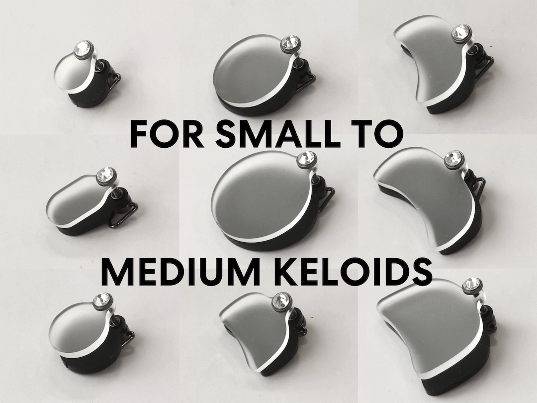 Keloid Pressure Earring or Helix and Earlobe-pressure Clip on Earrings ...