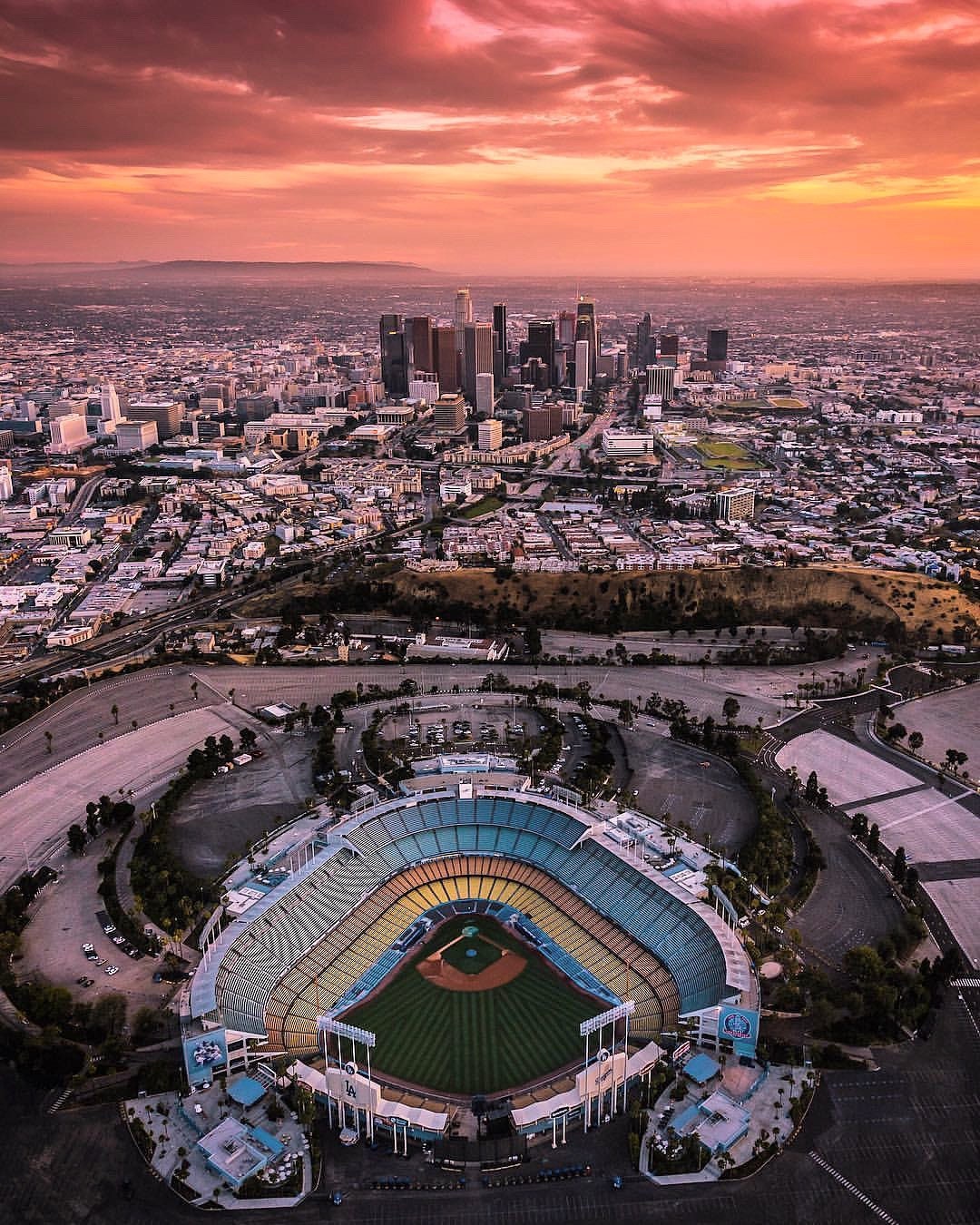 Los Angeles Dodgers Stadium Wallpaper