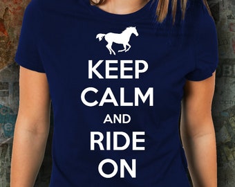 Keep Calm Ride On | Etsy