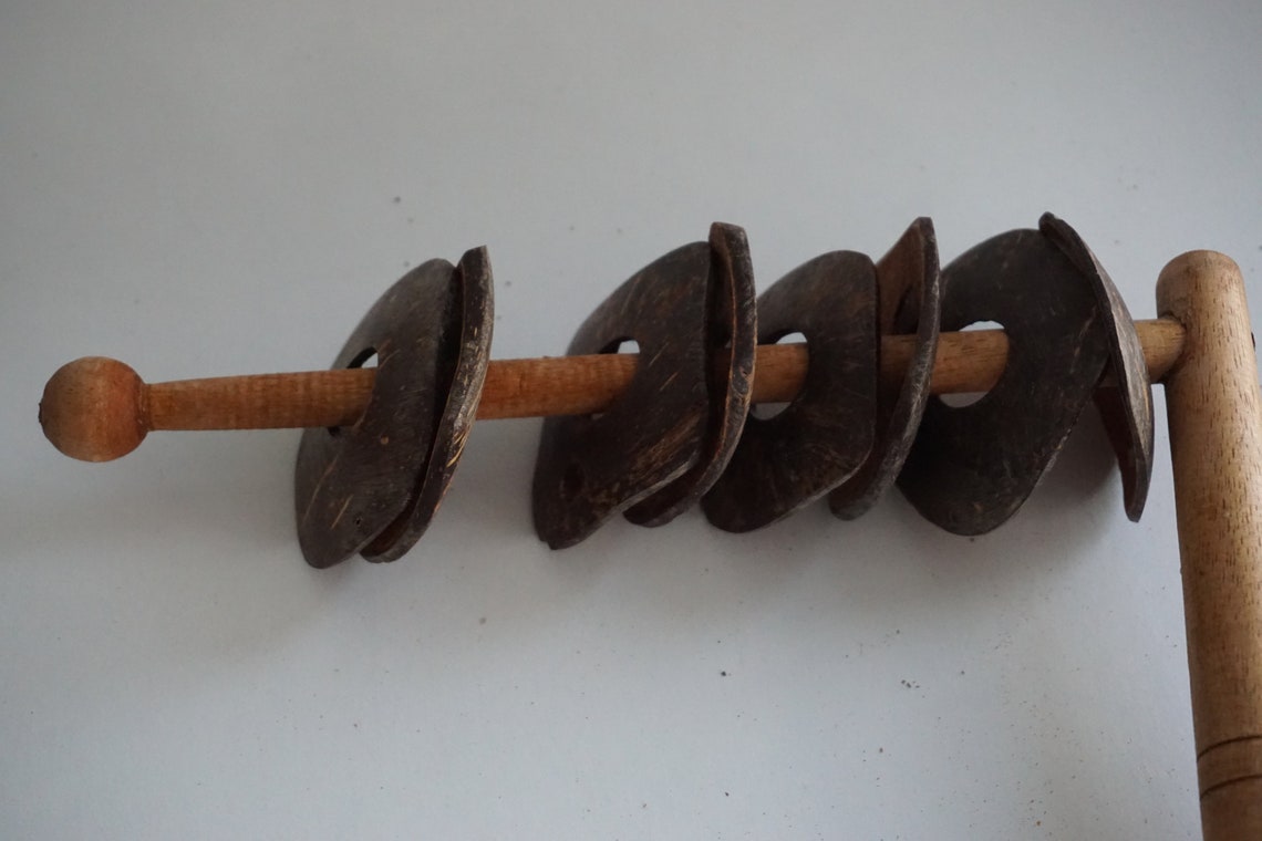 Coconut Shells Rattle / Shaker / Musical Instrument | Etsy