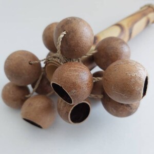 Nut Shells Maraca/ Musical Instrument/ Handmade Maraca/nut Shells ...