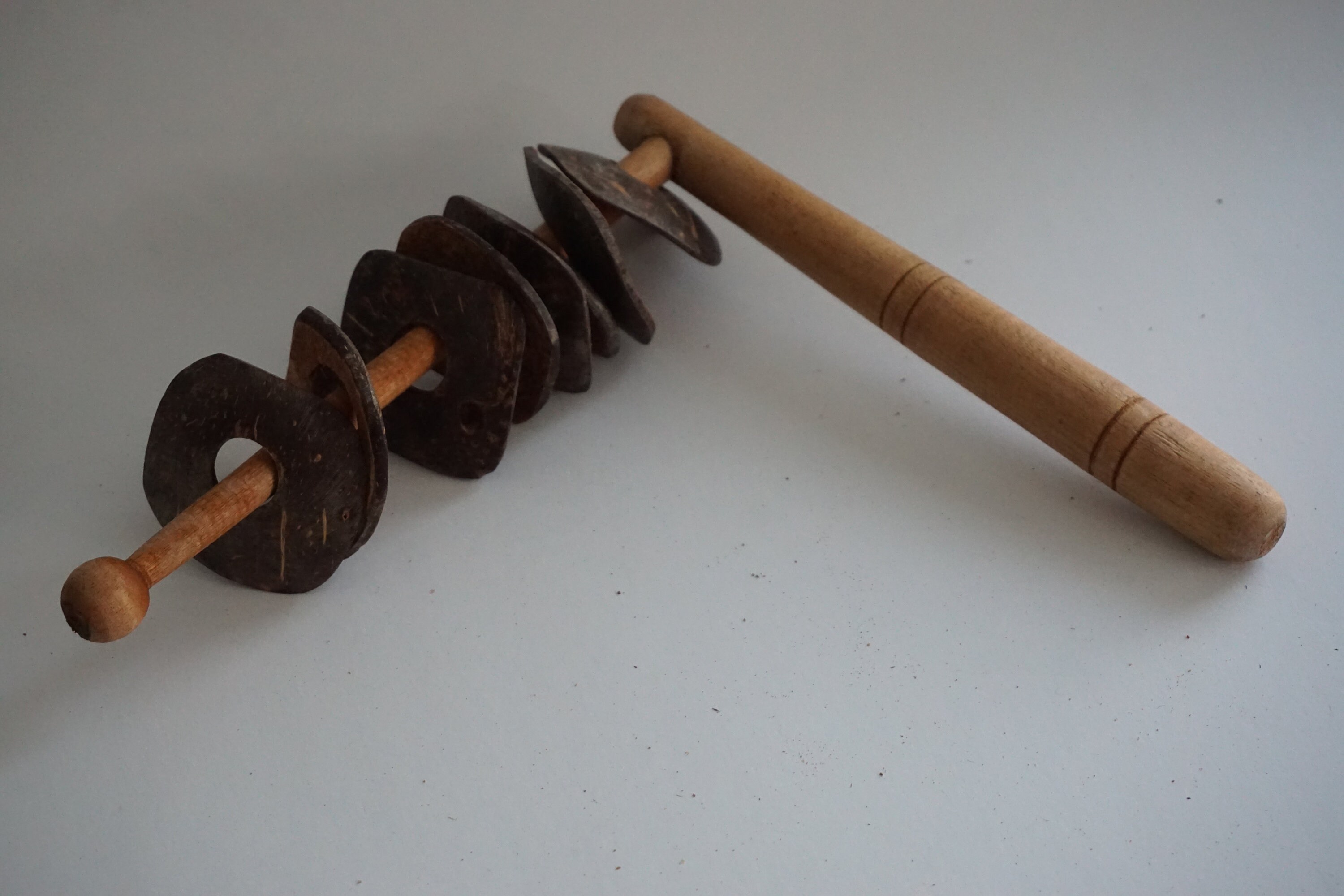 Coconut Shells Rattle / Shaker / Musical Instrument - Etsy