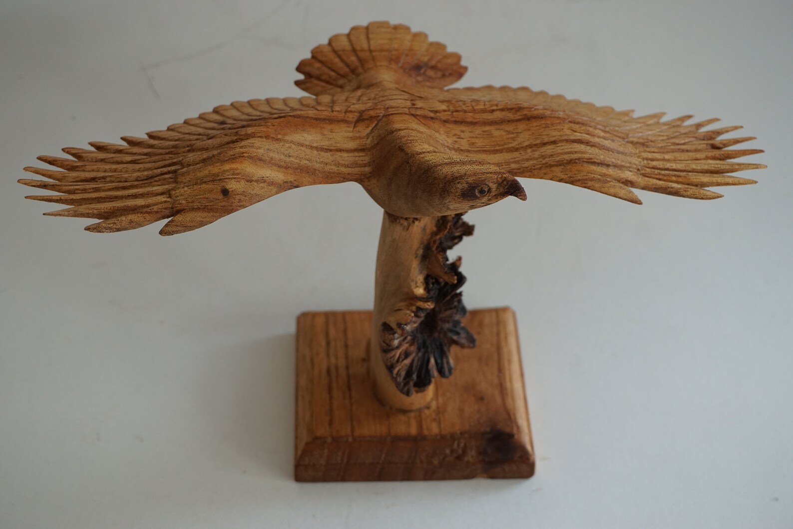 Wooden Flying Eagle / Wooden Eagle / Eagle Sculpture / Wood - Etsy