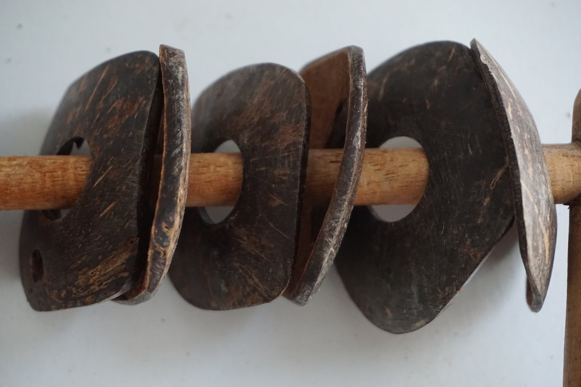 Coconut Shells Rattle / Shaker / Musical Instrument - Etsy